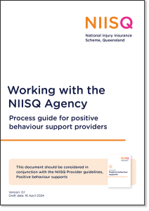 Service provider guidelines - National Injury Insurance Scheme, Queensland