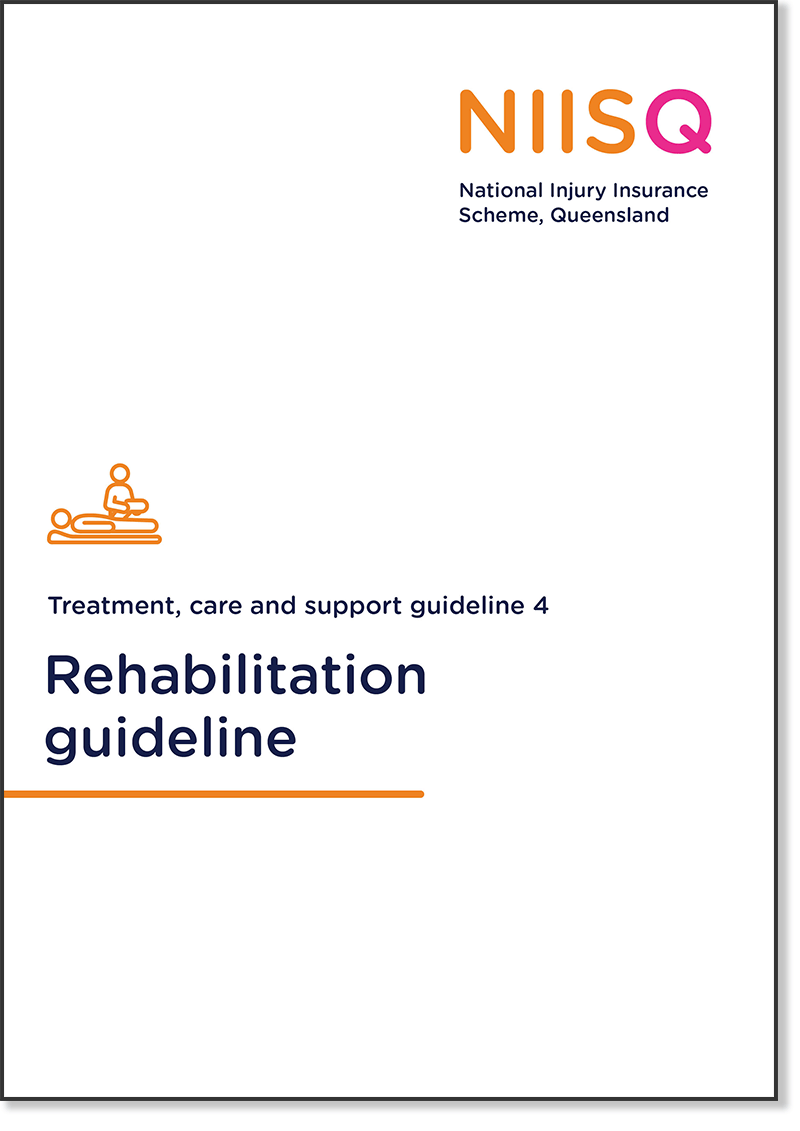 4. Rehabilitation - National Injury Insurance Scheme, Queensland